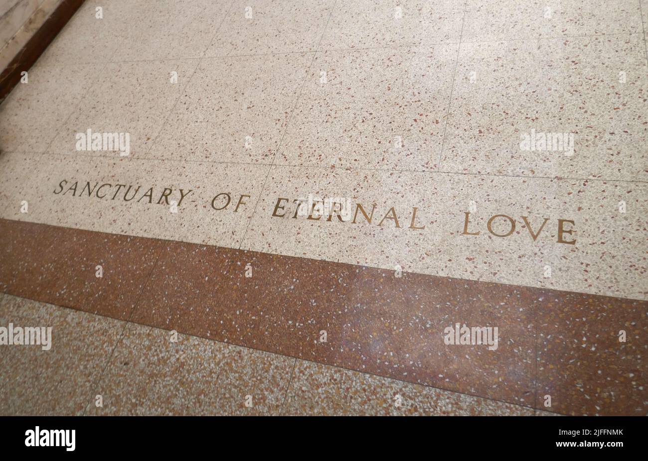 Inglewood, California, USA 29th June 2022 Singer Ray Charles Grave in ...