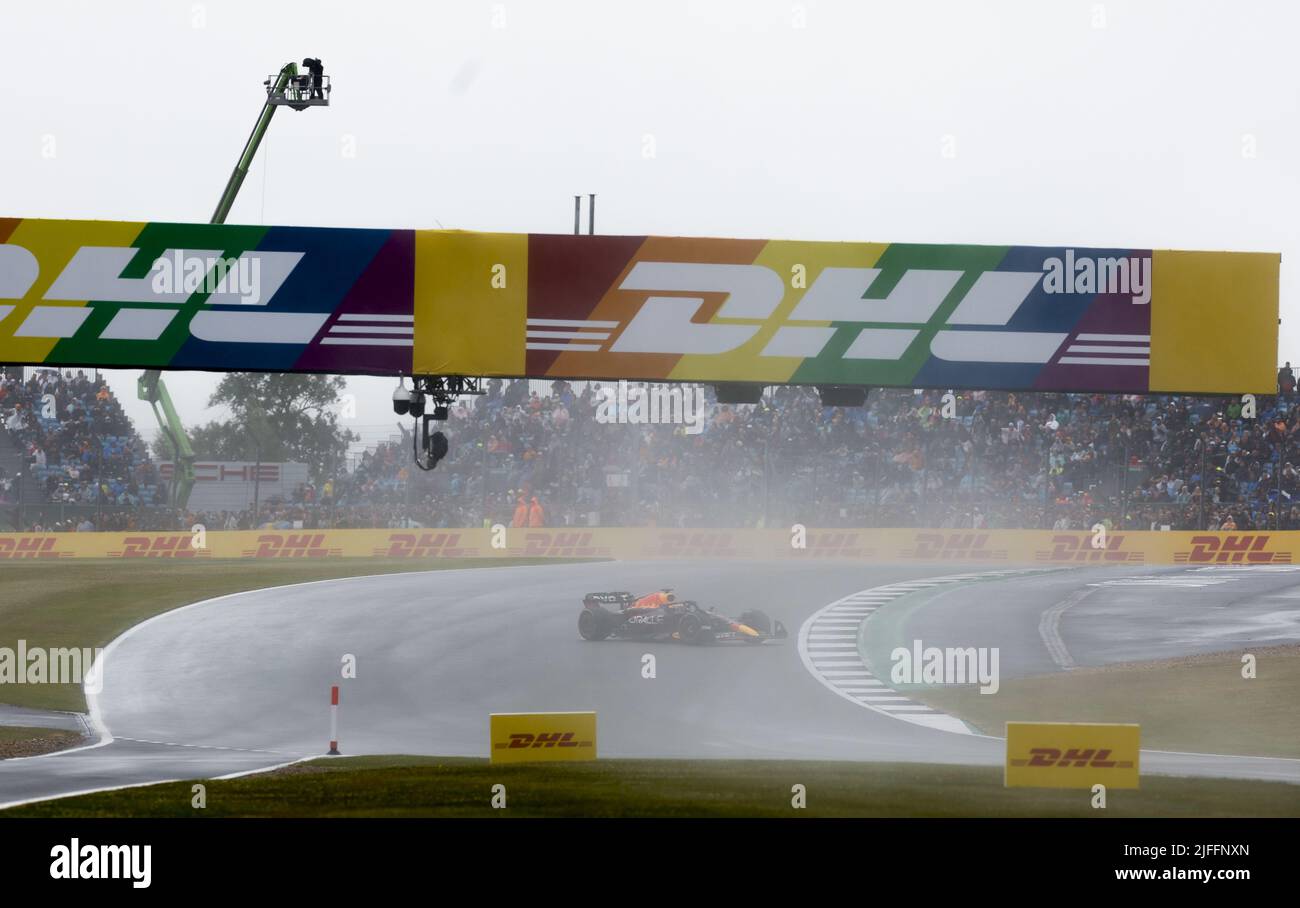 01 VERSTAPPEN Max (nld), Red Bull Racing RB18, action during crash ...