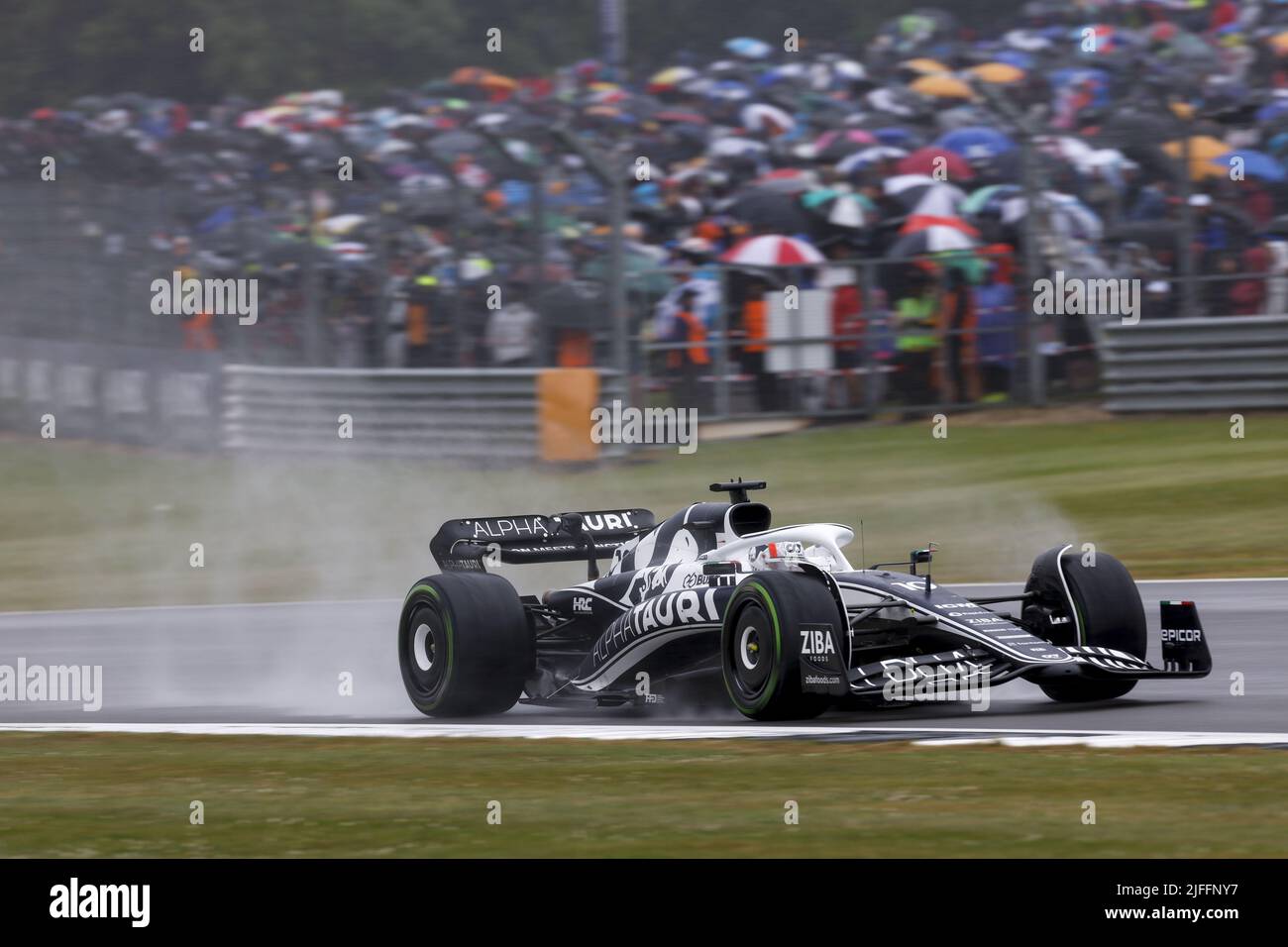 10 GASLY Pierre (fra), Scuderia AlphaTauri AT03, action during the Formula 1 Lenovo British ...
