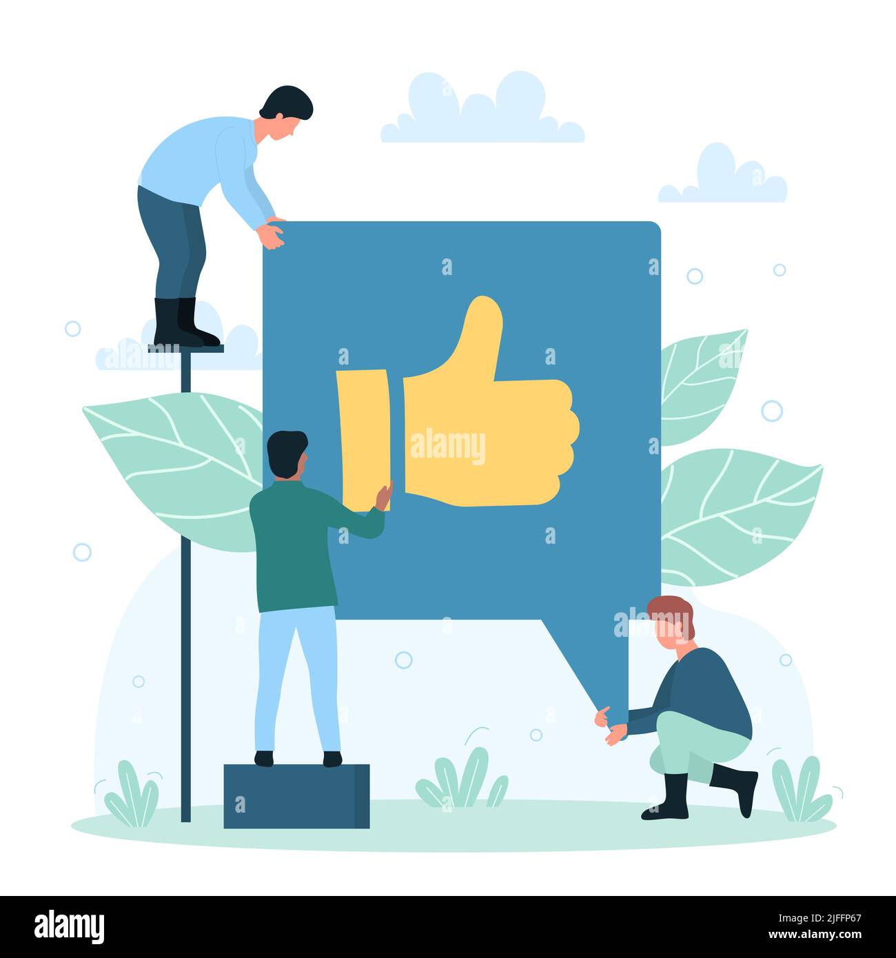 Customers feedback about positive experience with group of tiny people ...