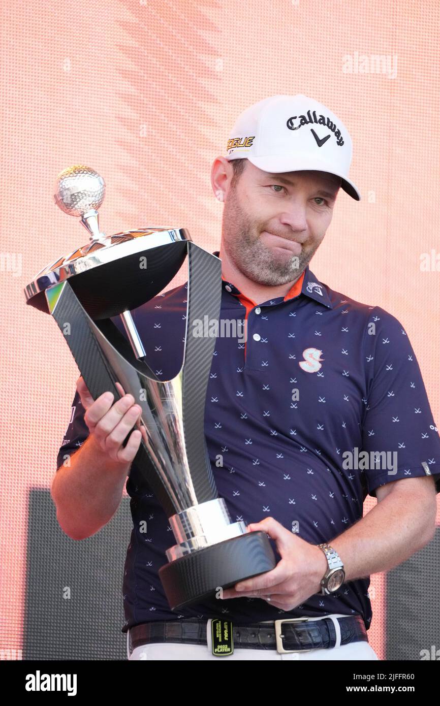 NORTH PLAINS, OR - JULY 02: LIV Golf Invitation tournament winner ...