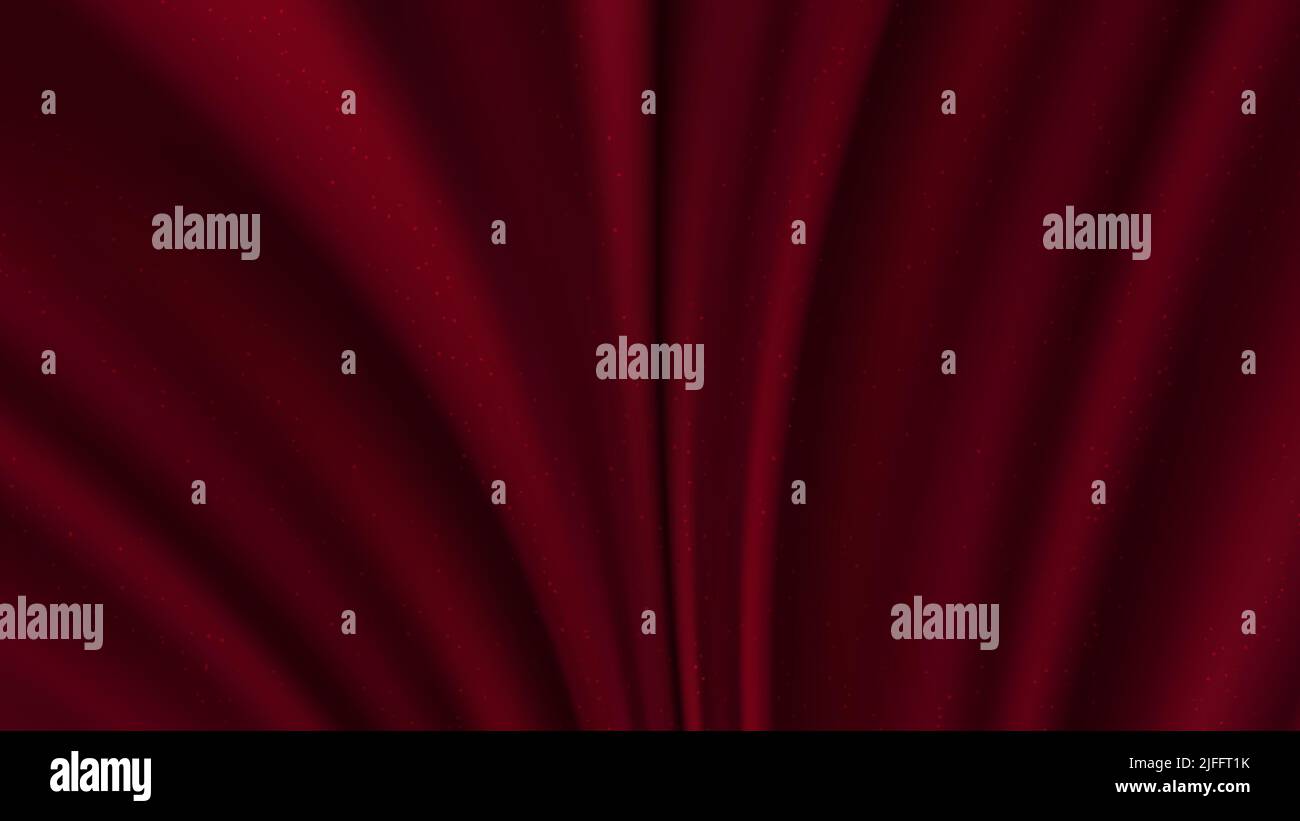 Abstract realistic red silky fabric crease background and texture ...