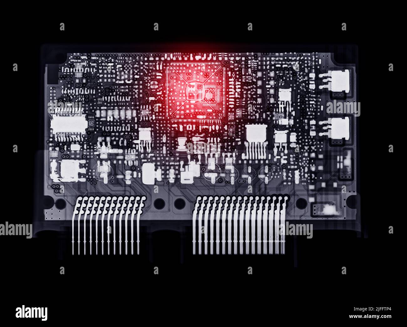 X ray computer chip hi-res stock photography and images - Alamy