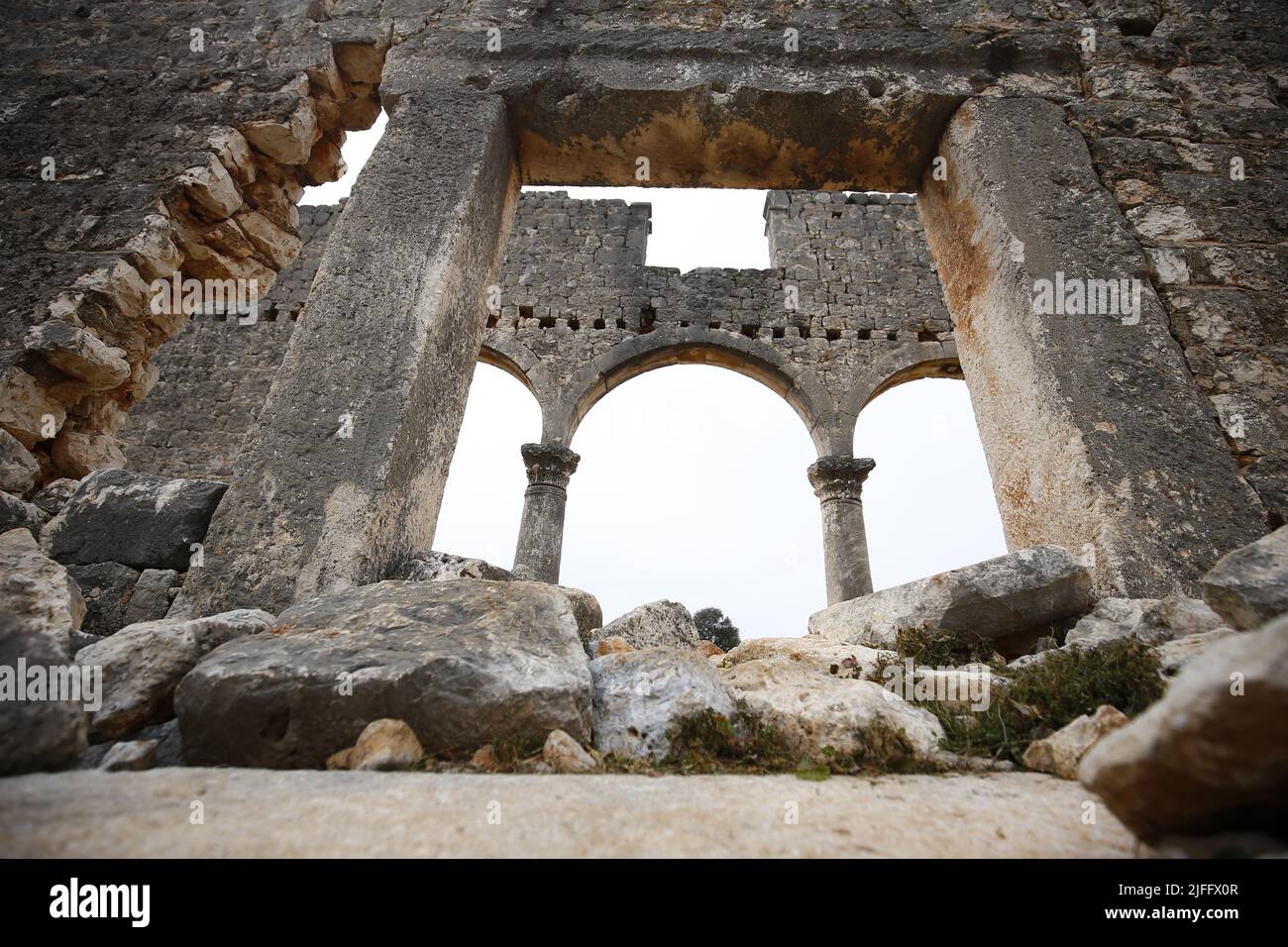 Ancient Roman Empire Structures in Turkey Stock Photo - Alamy