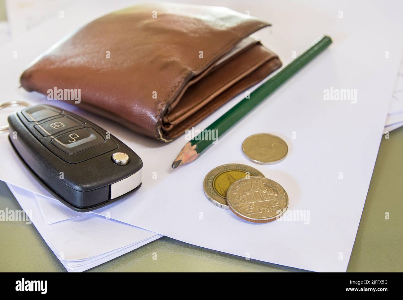 Car key handover hi-res stock photography and images - Alamy