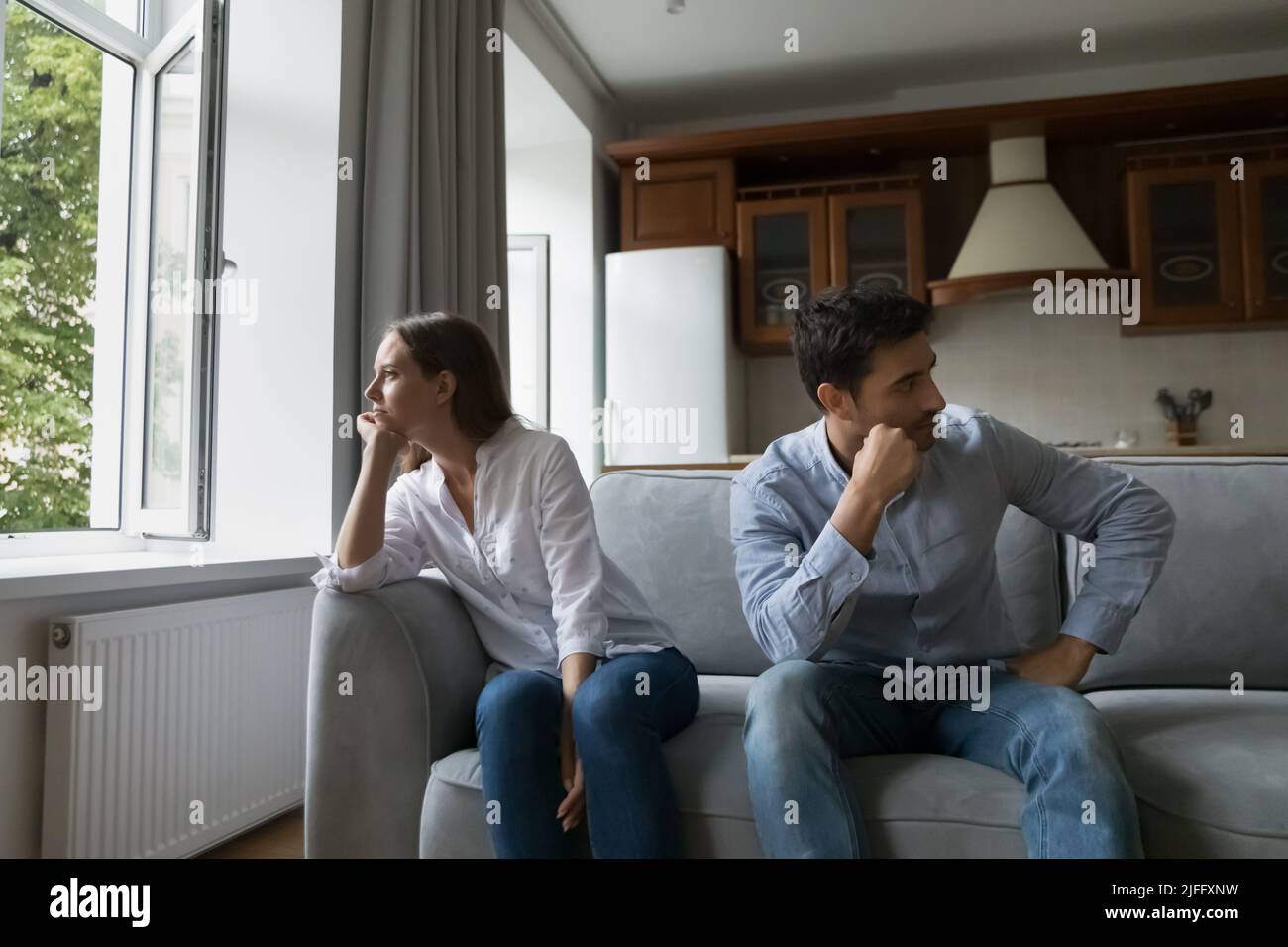 Silent separation hi-res stock photography and images - Alamy
