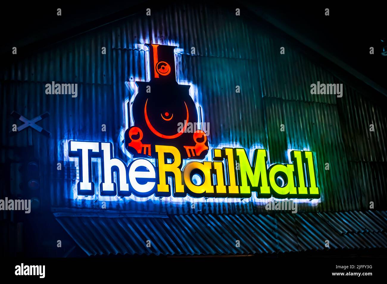 The Rail Mall situated along Upper Bukit Timah Road is rows of pre war ...