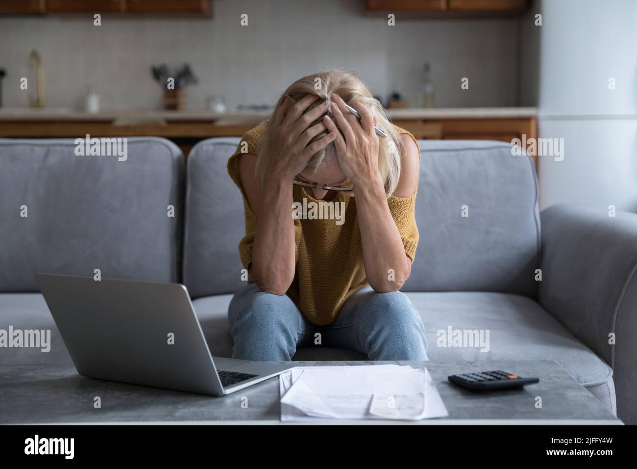 Failure upset loss middle aged hi-res stock photography and images - Alamy