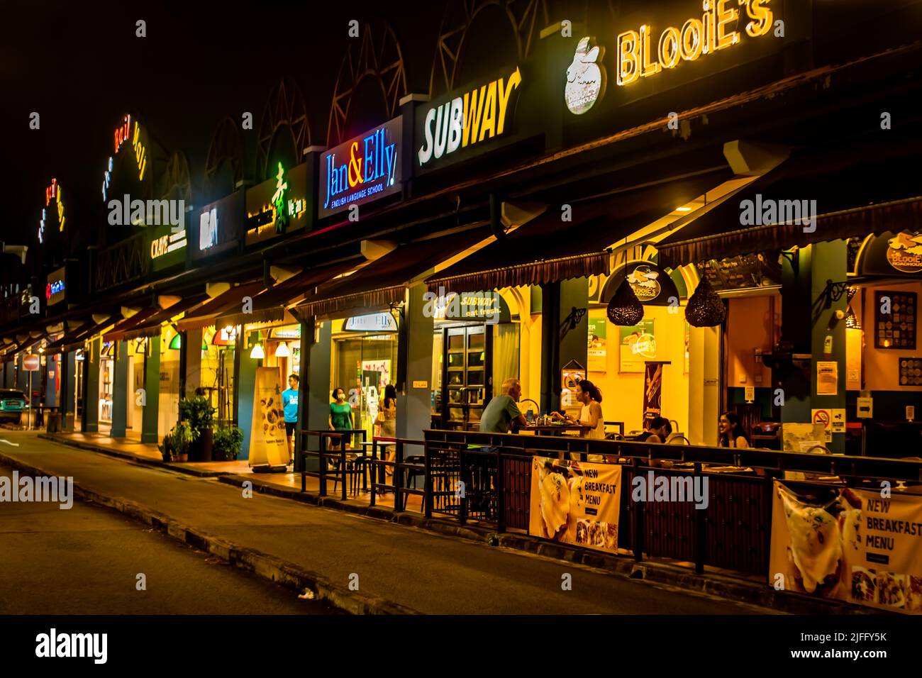 The Rail Mall situated along Upper Bukit Timah Road is rows of pre war ...