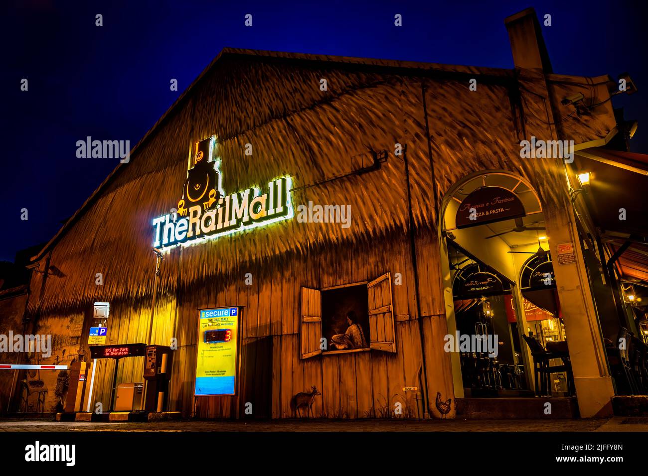 The Rail Mall situated along Upper Bukit Timah Road is rows of pre war ...