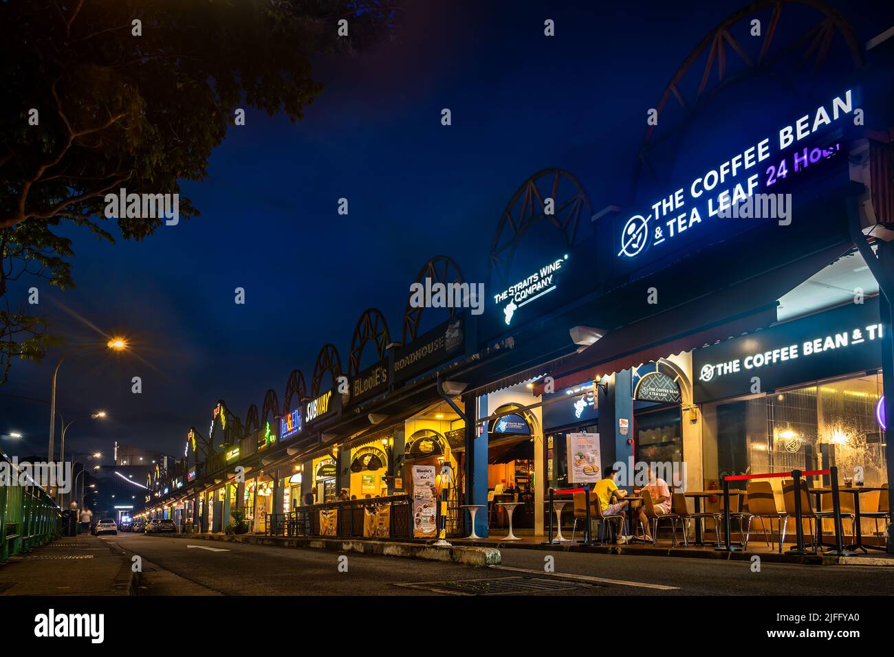 The Rail Mall situated along Upper Bukit Timah Road is rows of pre war ...