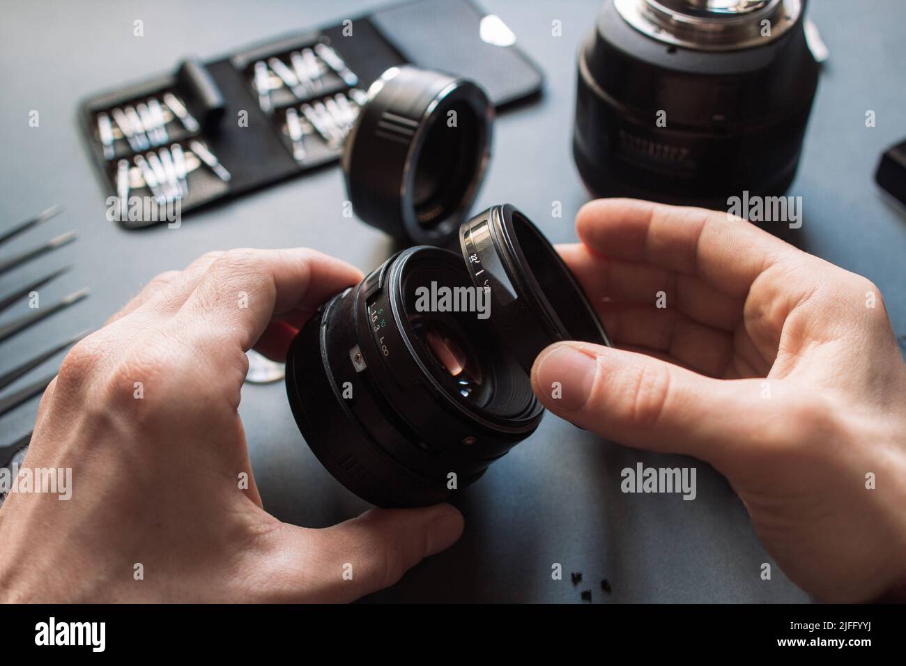 Repair set hi-res stock photography and images - Alamy