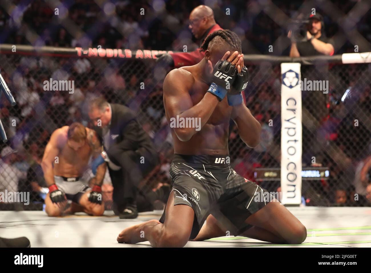 Las Vegas, United States. 02nd July, 2022. LAS VEGAS, NV - JULY 2: (R-L ...