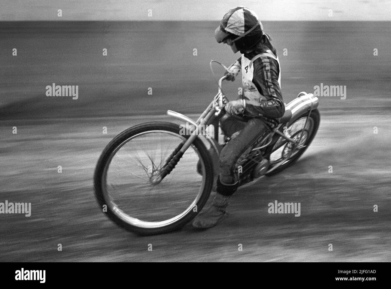 Riding on a track Black and White Stock Photos & Images - Alamy