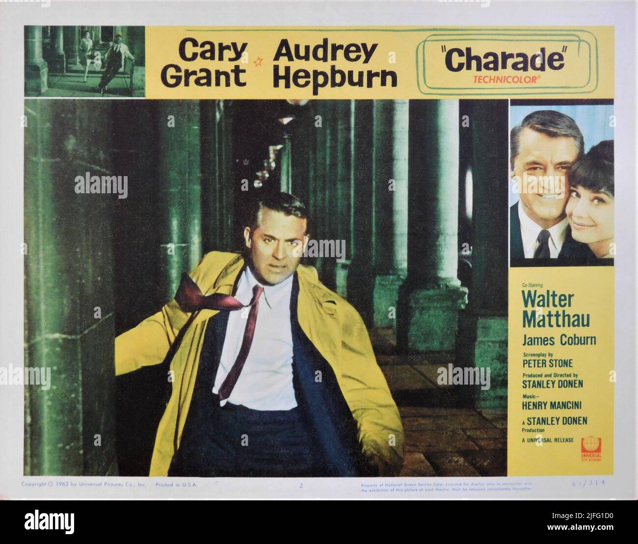 Charade 1963 donen hi-res stock photography and images - Alamy