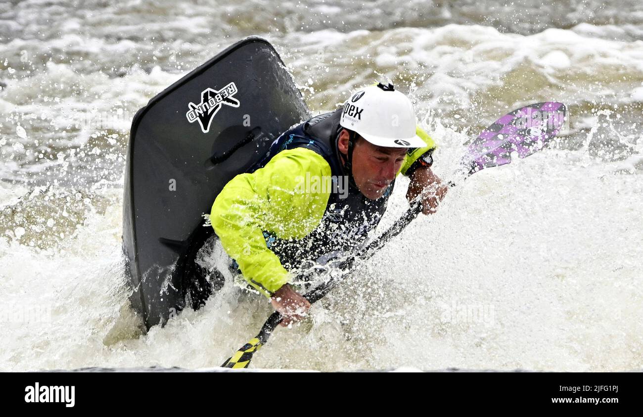 Nottingham, United Kingdom. 02nd July, 2022. The ICF 2022 canoe ...
