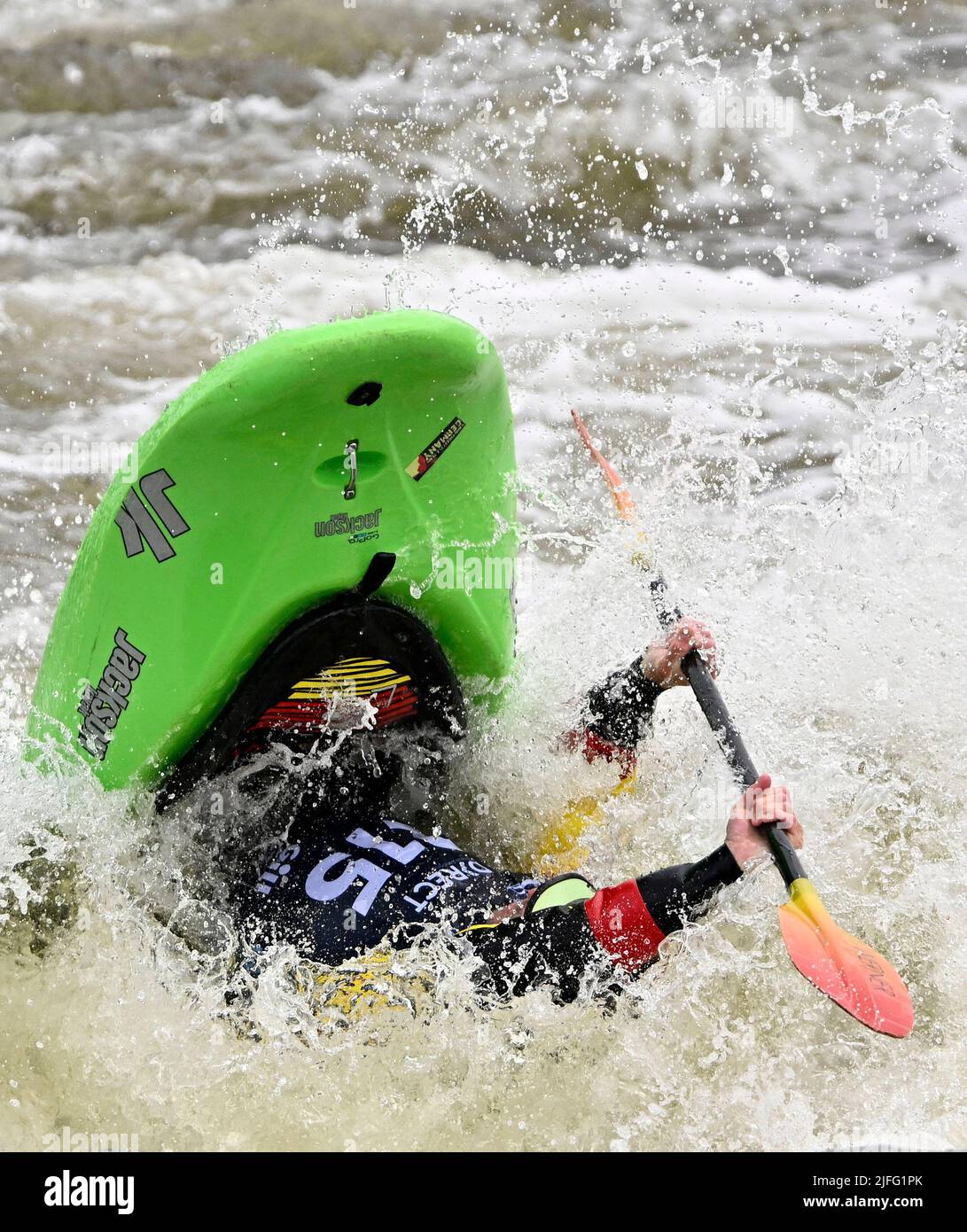 Nottingham, United Kingdom. 02nd July, 2022. The ICF 2022 canoe ...
