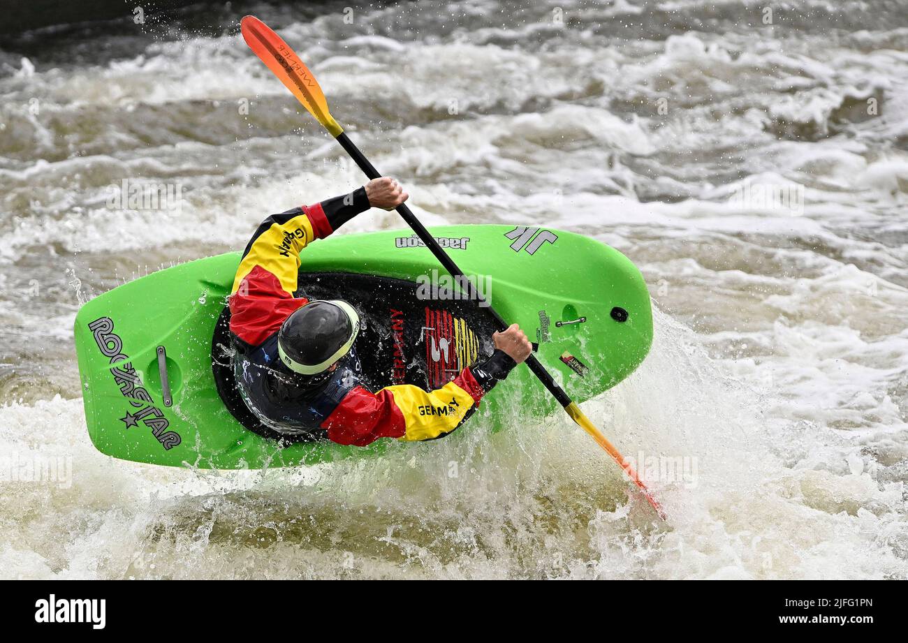 Nottingham, United Kingdom. 02nd July, 2022. The ICF 2022 canoe ...