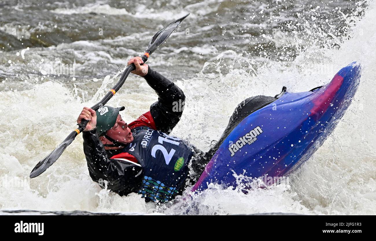 Nottingham, United Kingdom. 02nd July, 2022. The ICF 2022 canoe ...