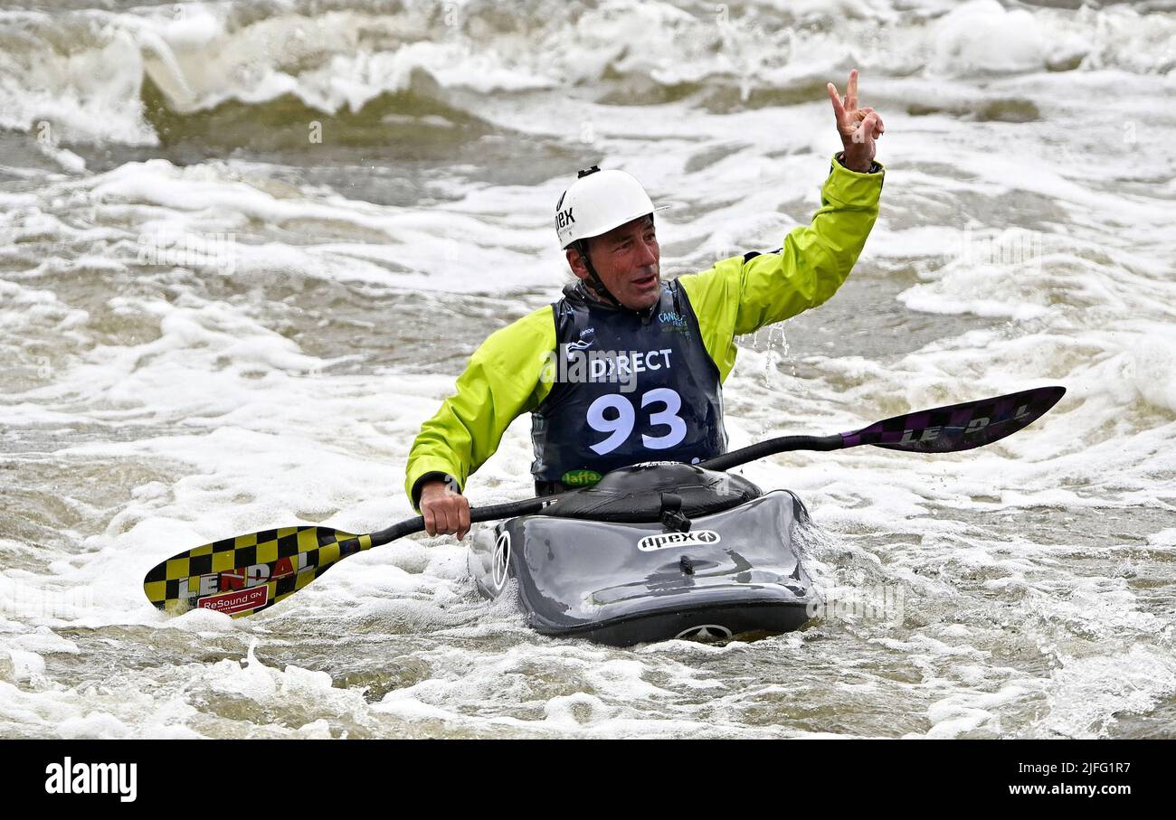Nottingham, United Kingdom. 02nd July, 2022. The ICF 2022 canoe ...