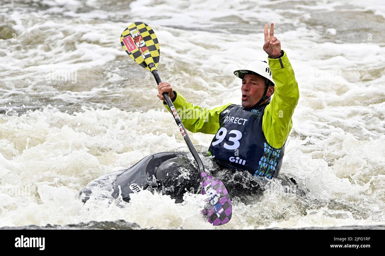 Nottingham, United Kingdom. 02nd July, 2022. The ICF 2022 canoe ...