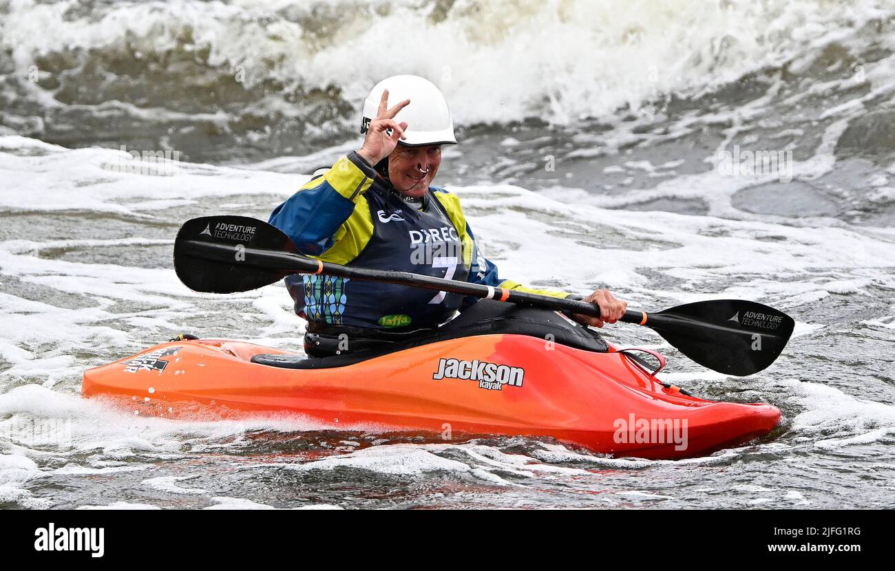 Nottingham, United Kingdom. 02nd July, 2022. The ICF 2022 canoe ...