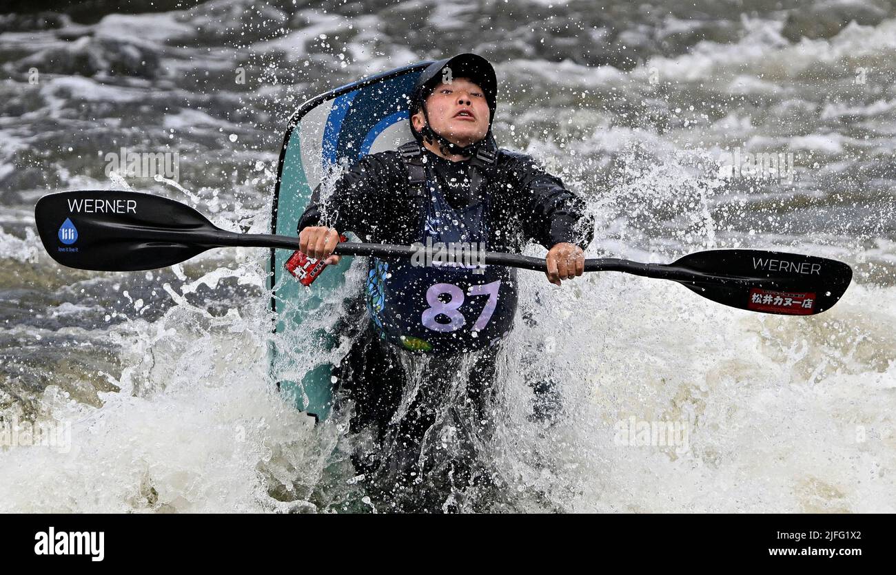 Nottingham, United Kingdom. 02nd July, 2022. The ICF 2022 canoe ...