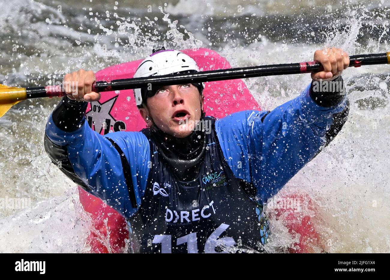 Nottingham, United Kingdom. 02nd July, 2022. The ICF 2022 canoe ...