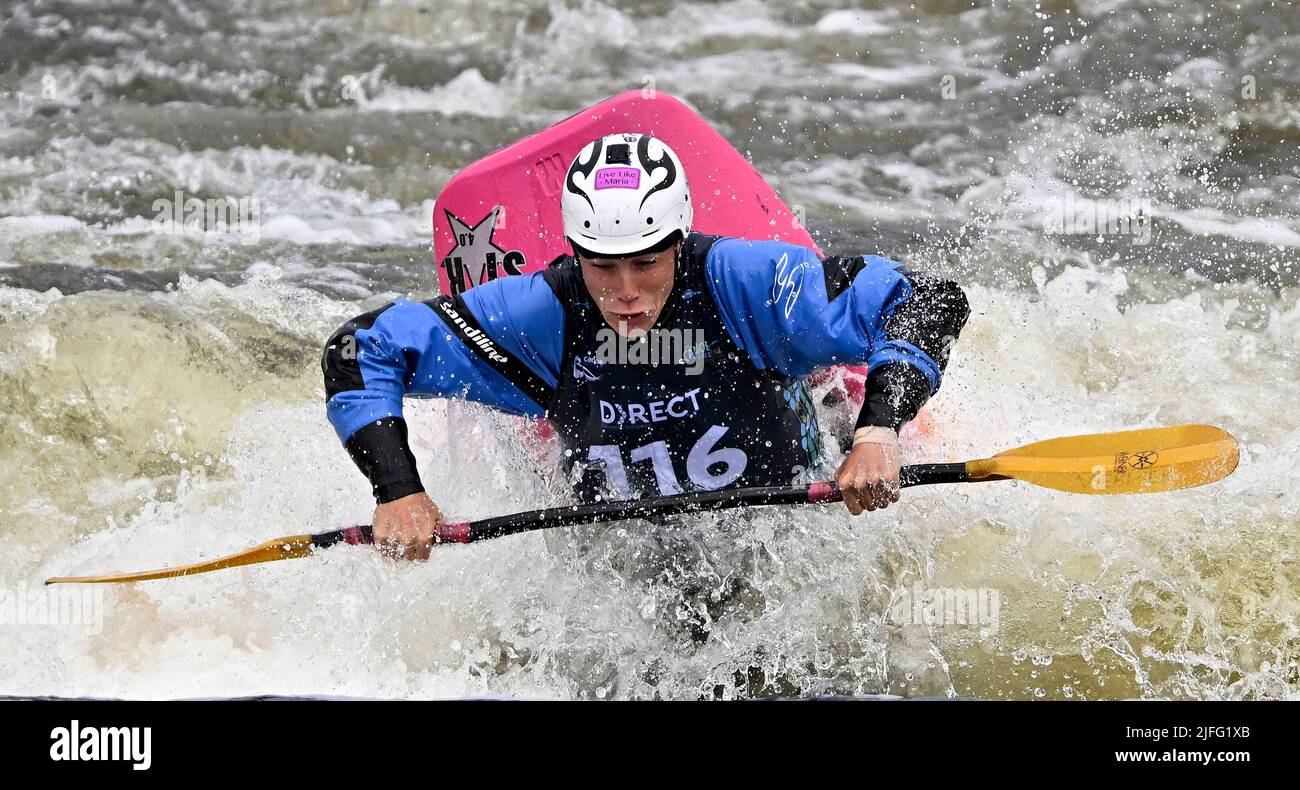 Nottingham, United Kingdom. 02nd July, 2022. The ICF 2022 canoe ...
