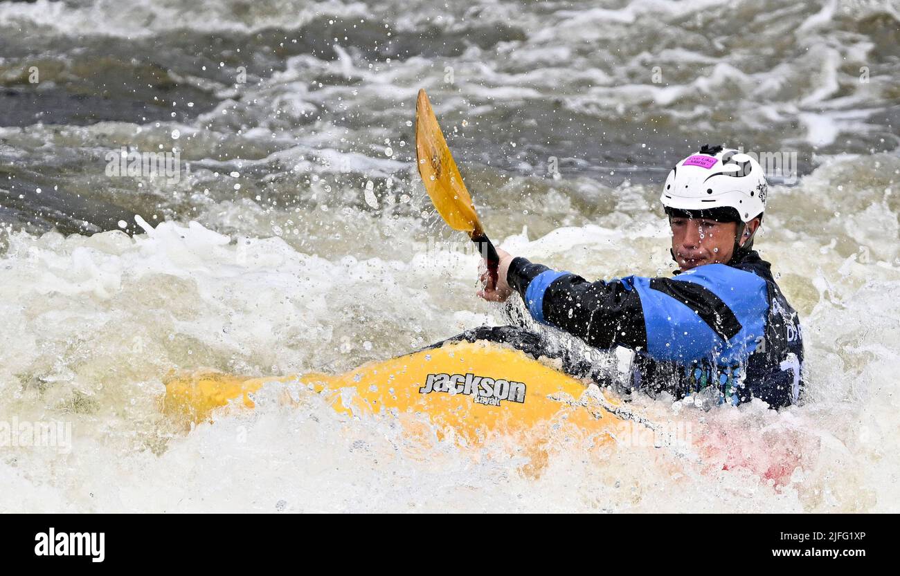 Nottingham, United Kingdom. 02nd July, 2022. The ICF 2022 canoe ...