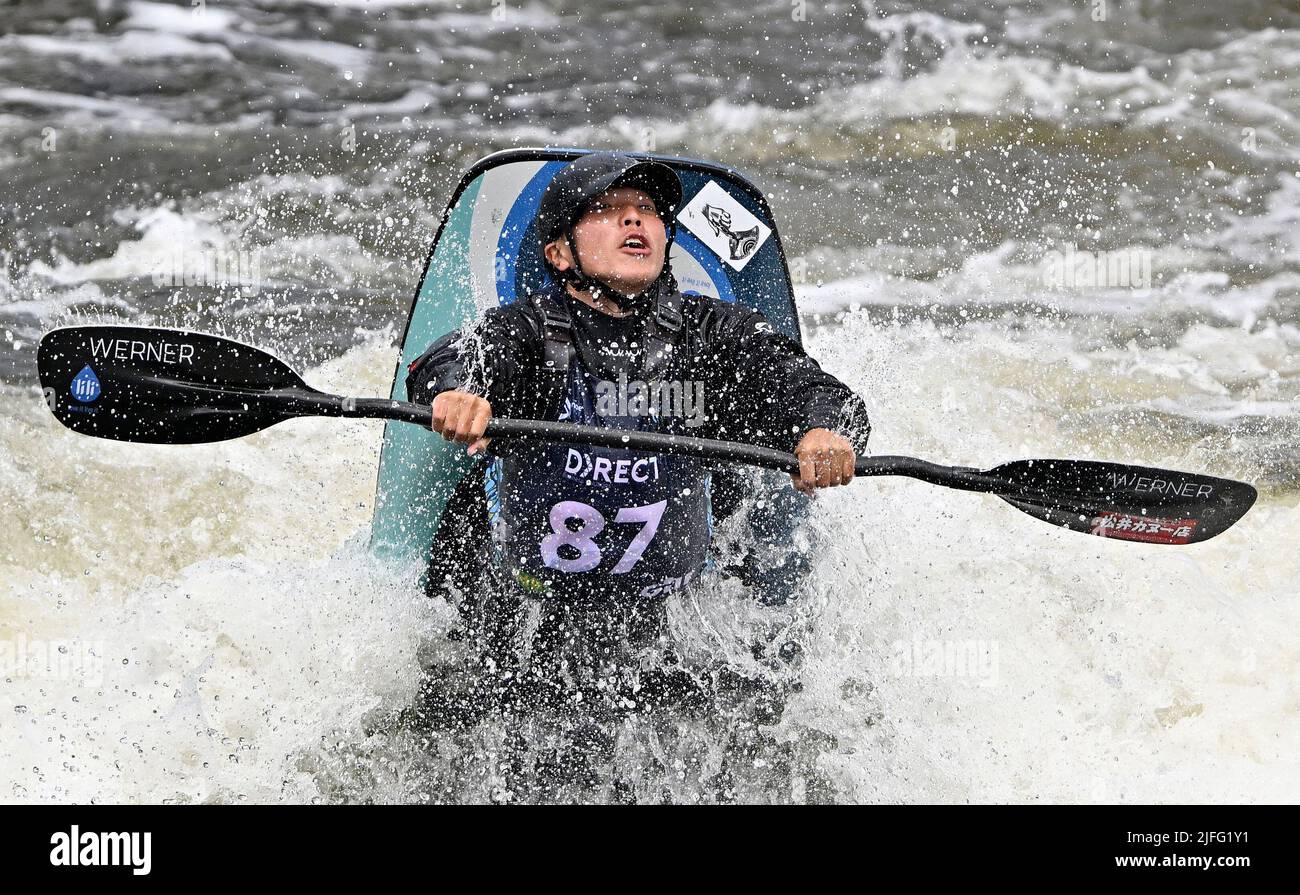 Nottingham, United Kingdom. 02nd July, 2022. The ICF 2022 canoe ...