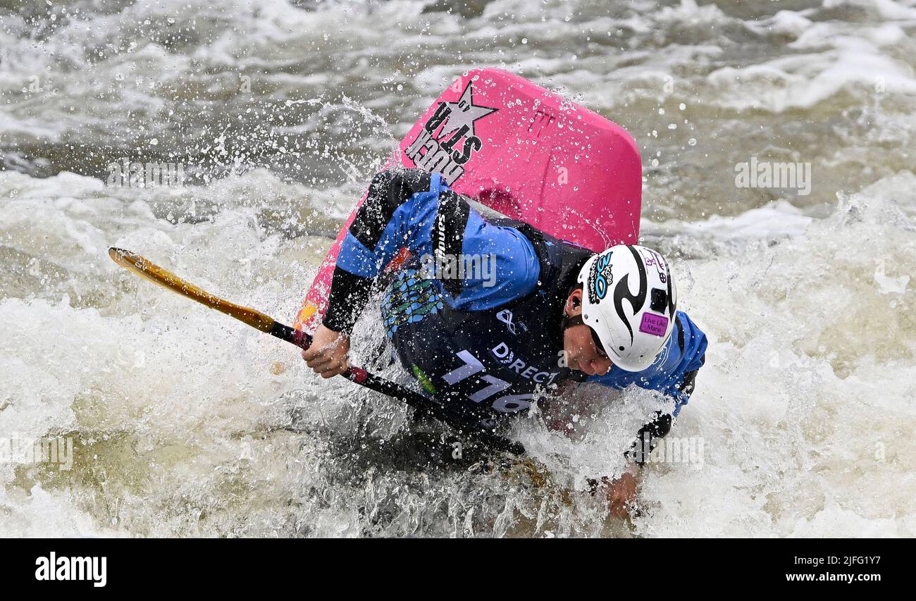 Nottingham, United Kingdom. 02nd July, 2022. The ICF 2022 canoe ...