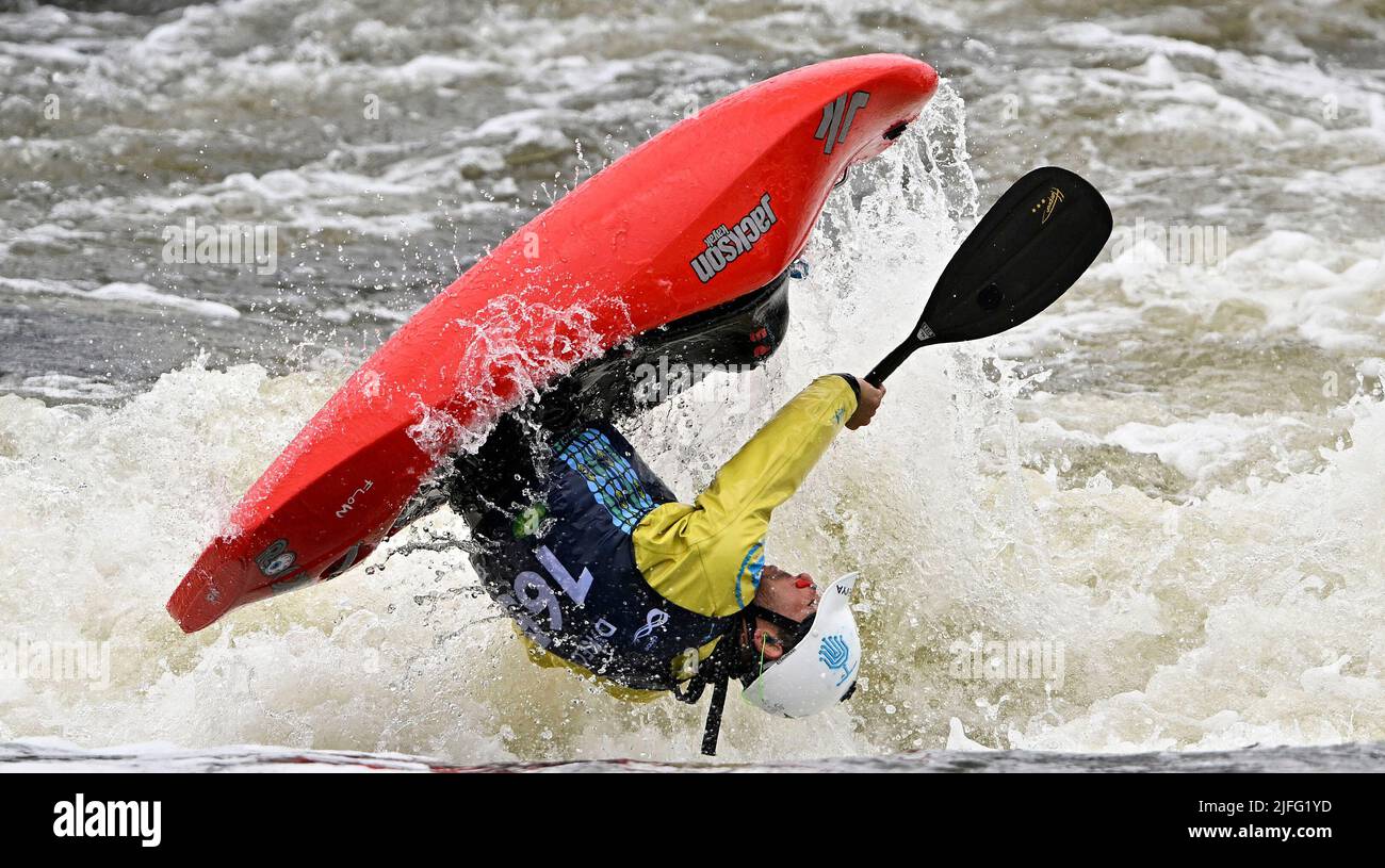 Nottingham, United Kingdom. 02nd July, 2022. The ICF 2022 canoe ...