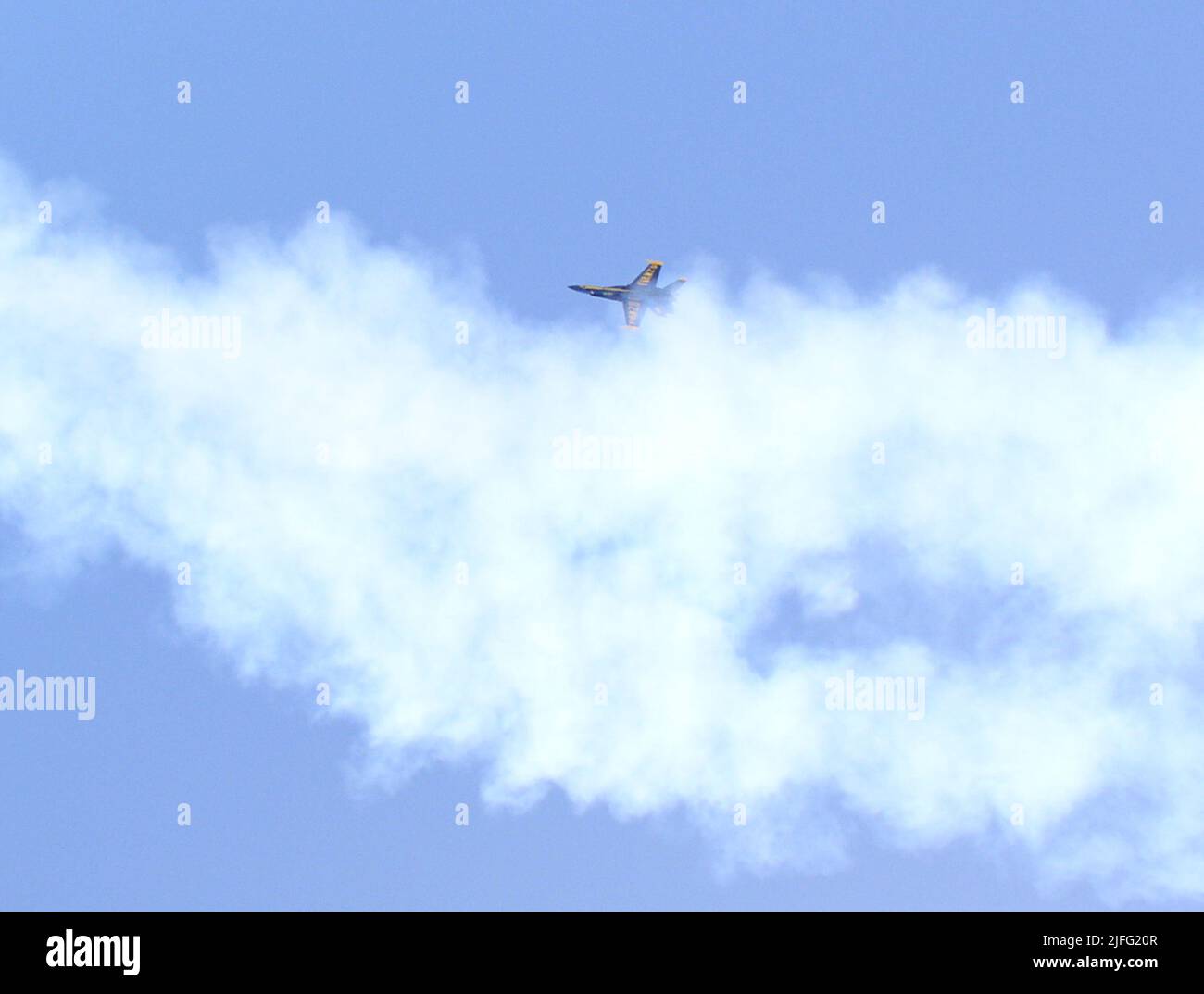 Blue Angels performing maneuvers Stock Photo - Alamy