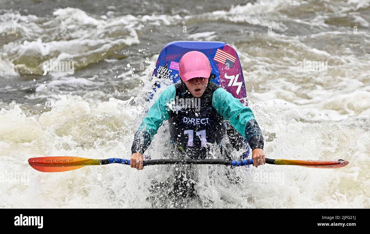 Nottingham, United Kingdom. 02nd July, 2022. The ICF 2022 canoe ...