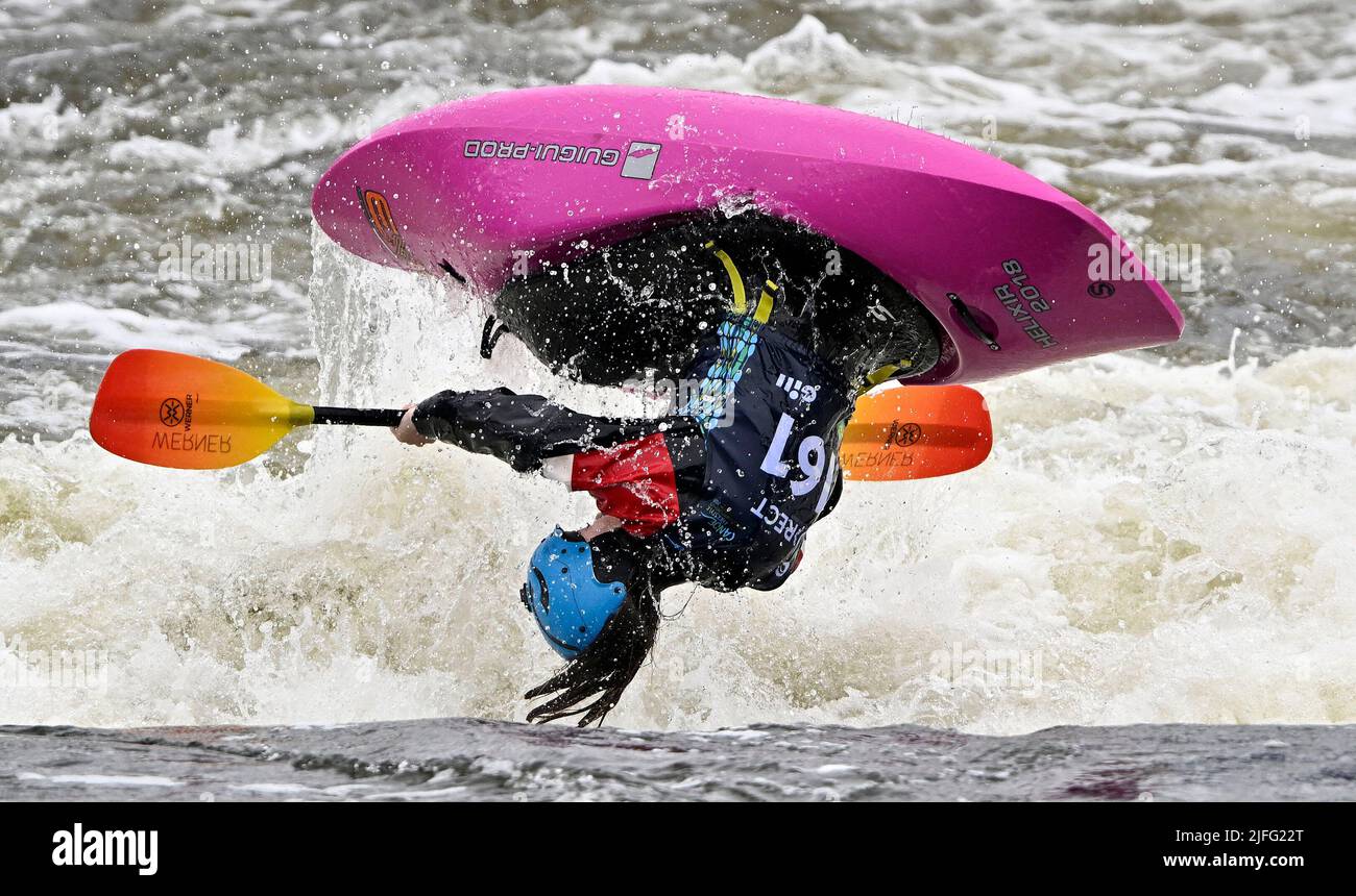 Nottingham, United Kingdom. 02nd July, 2022. The ICF 2022 canoe ...