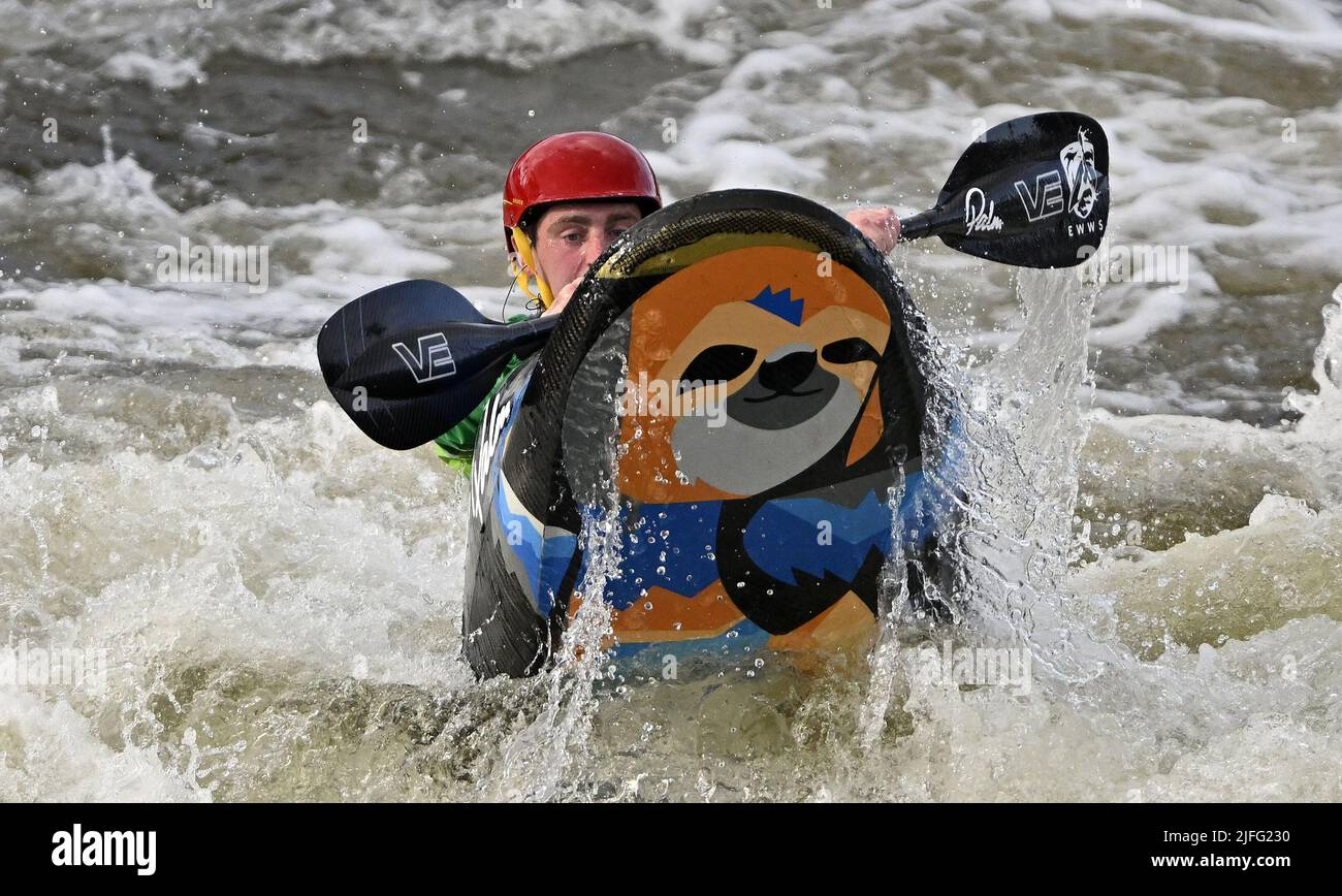 Nottingham, United Kingdom. 02nd July, 2022. The ICF 2022 canoe ...
