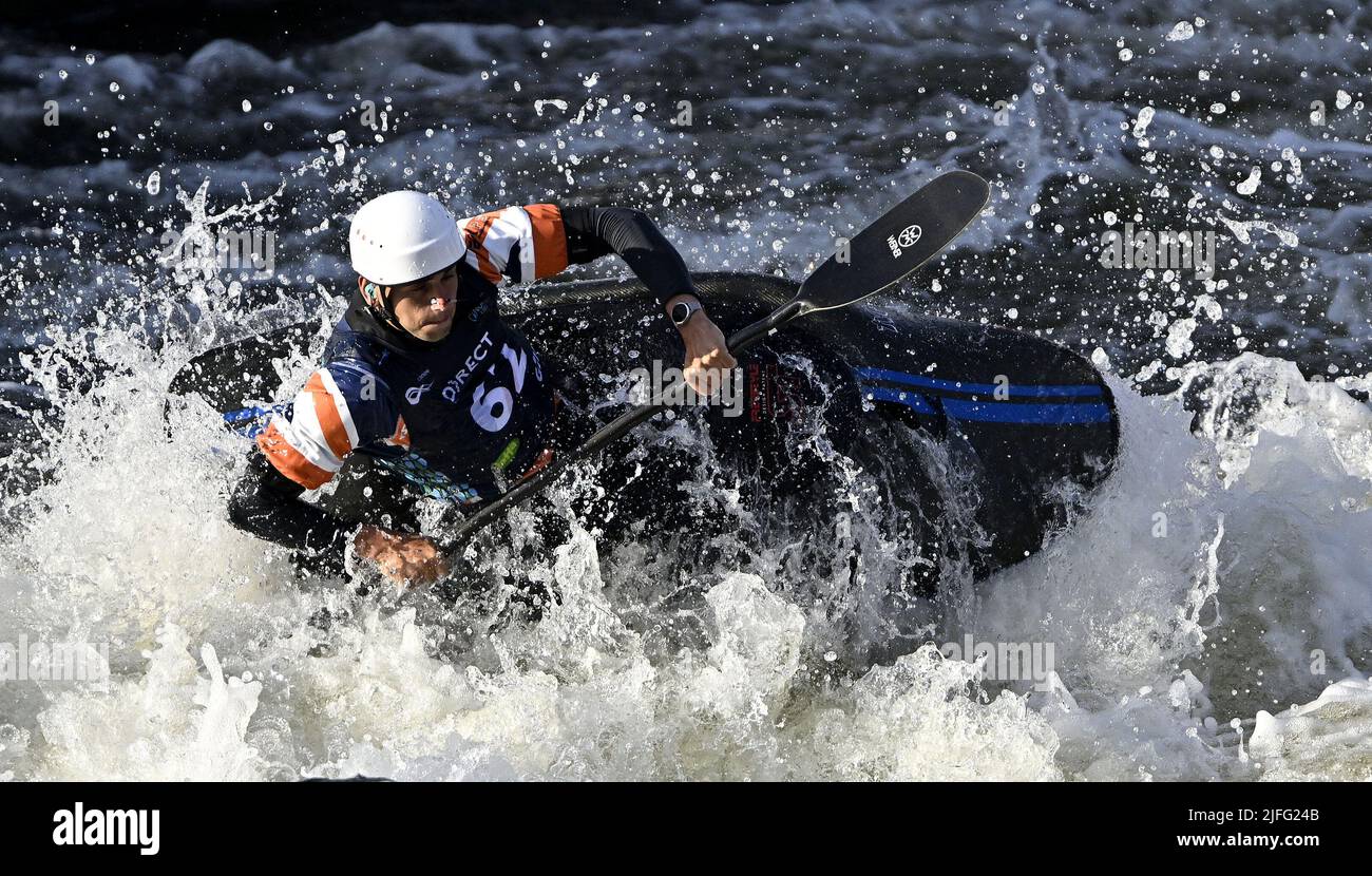 Nottingham, United Kingdom. 02nd July, 2022. The ICF 2022 canoe ...