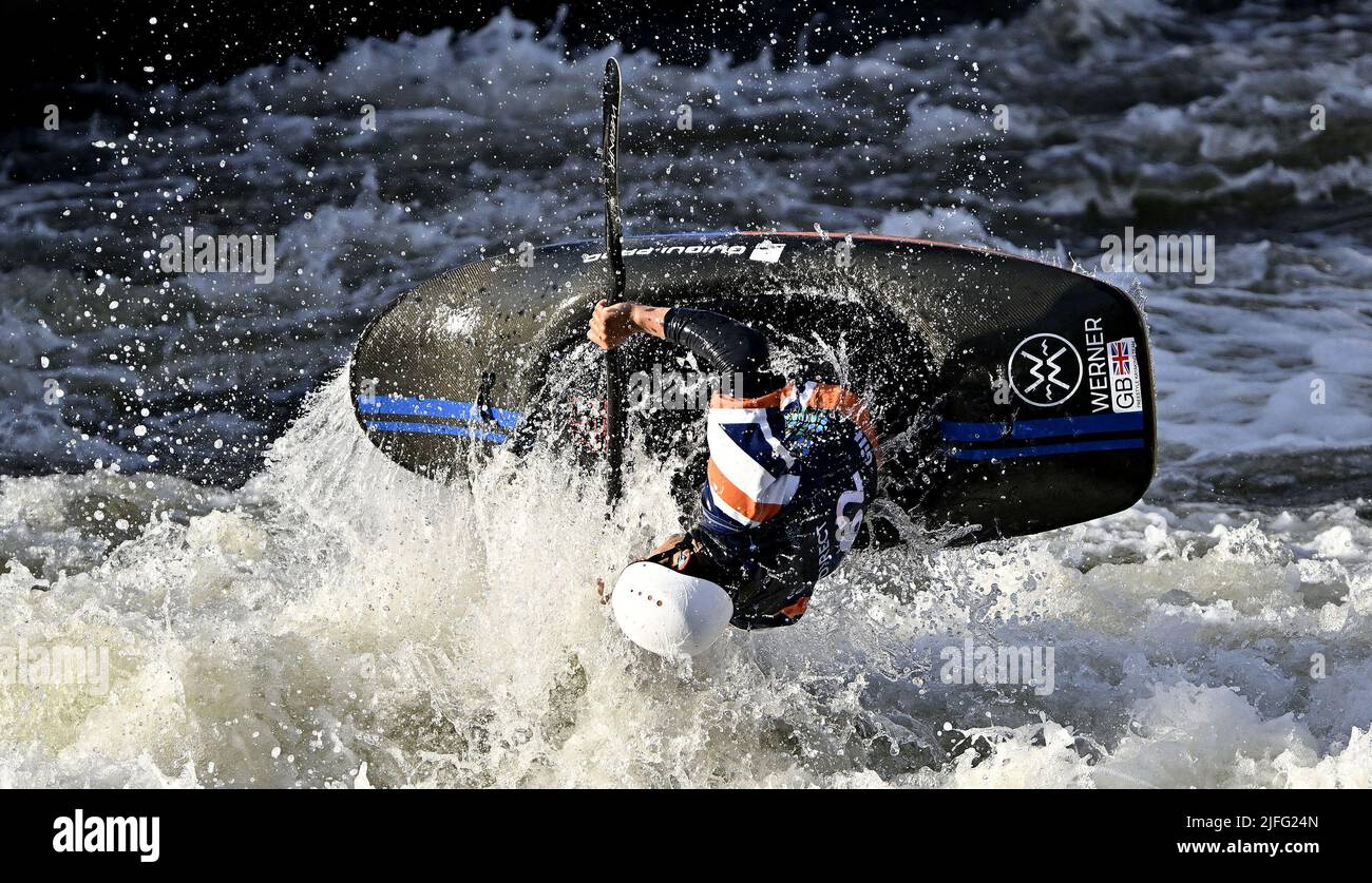 Nottingham, United Kingdom. 02nd July, 2022. The ICF 2022 canoe ...