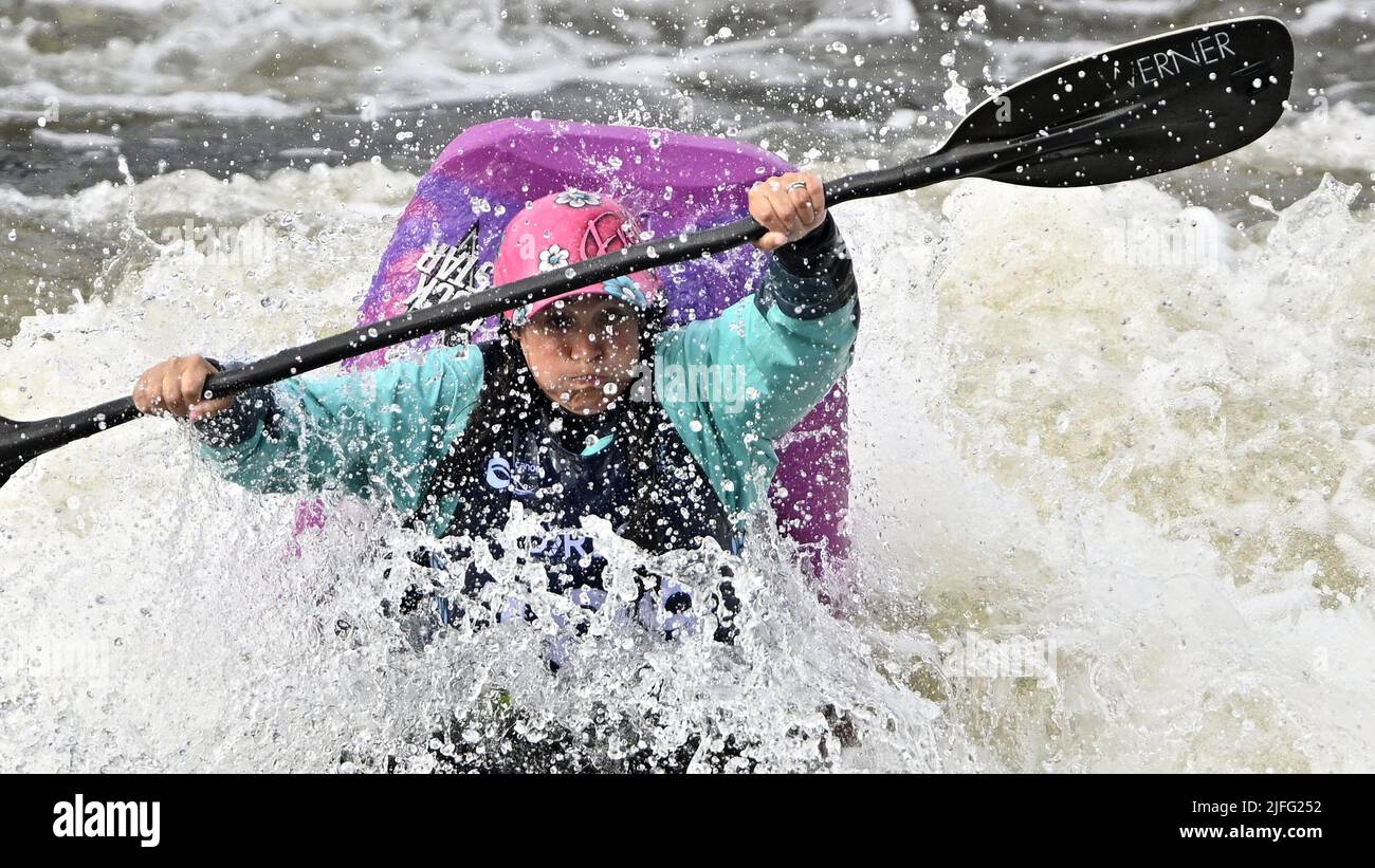 Nottingham, United Kingdom. 02nd July, 2022. The ICF 2022 canoe ...