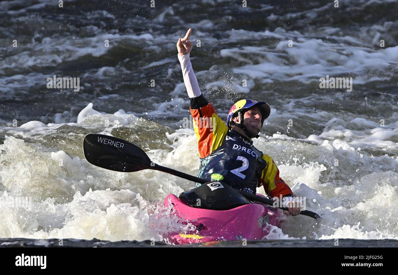 Nottingham, United Kingdom. 02nd July, 2022. The ICF 2022 canoe ...