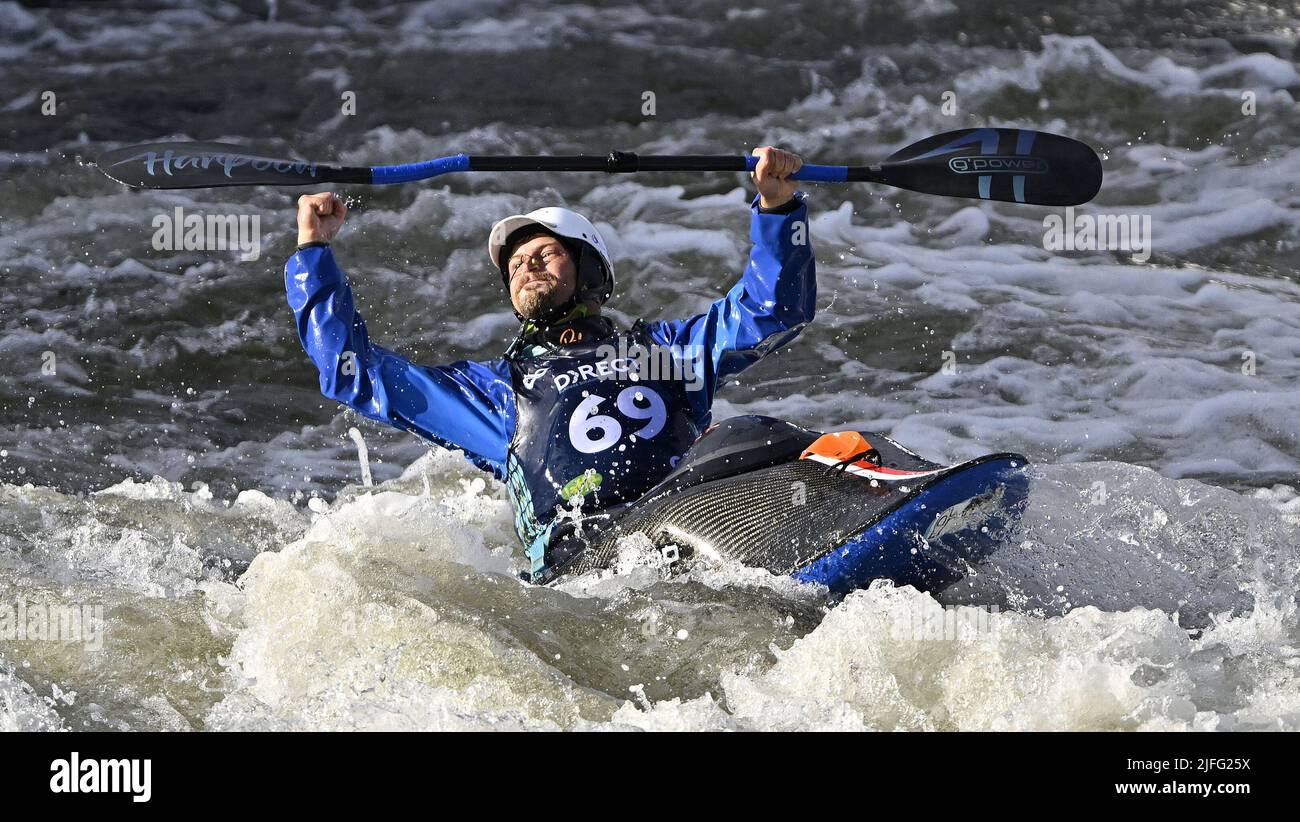 Nottingham, United Kingdom. 02nd July, 2022. The ICF 2022 canoe ...