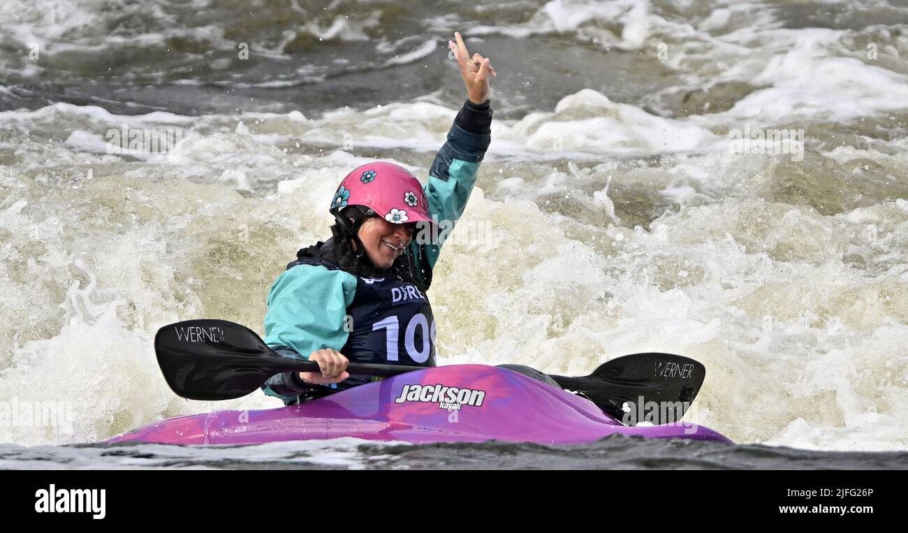 Nottingham, United Kingdom. 02nd July, 2022. The ICF 2022 canoe ...