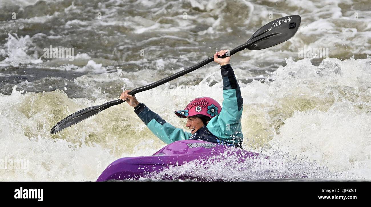 Nottingham, United Kingdom. 02nd July, 2022. The ICF 2022 canoe ...