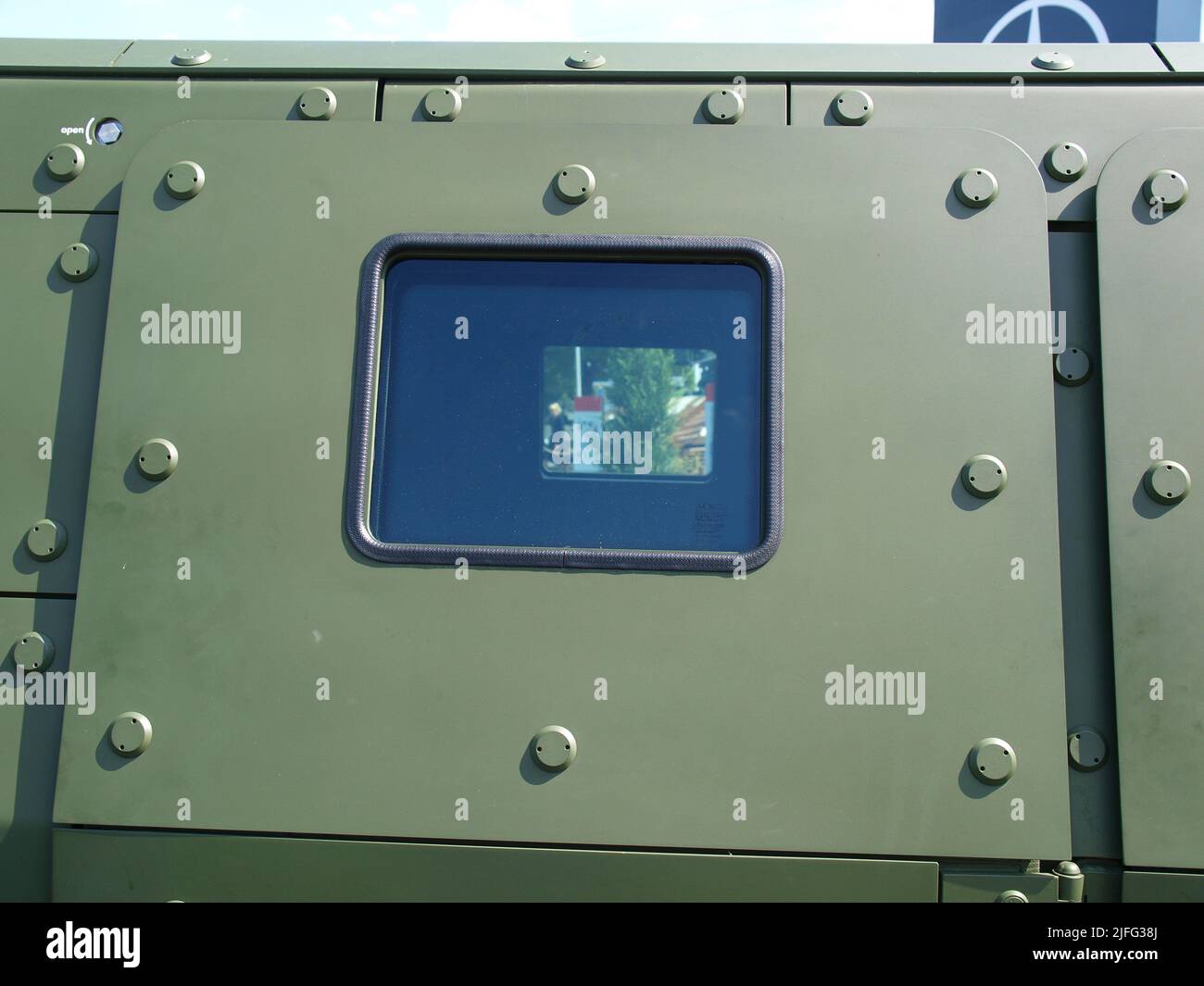 Mercedes-Benz G280 CDI 4x4 in Eurosatory 2008 Military exibition Stock ...