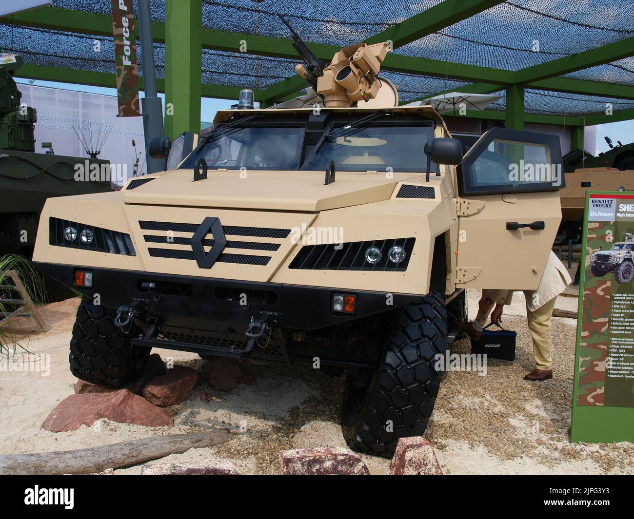 Eurosatory 2008 Military exibition Stock Photo - Alamy
