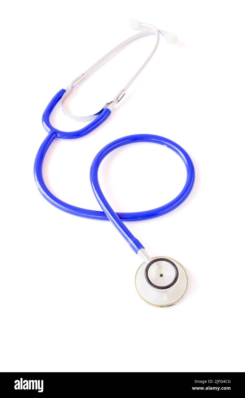 Blue stethoscope Cut Out Stock Images & Pictures - Alamy