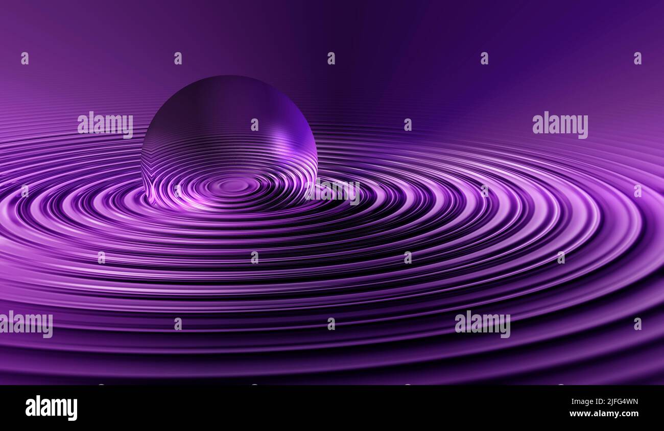 futuristic sphere background wallpaper Stock Photo - Alamy