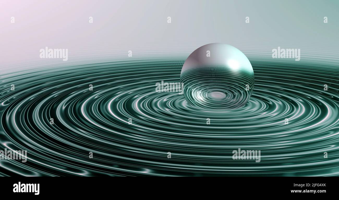futuristic sphere background wallpaper Stock Photo - Alamy