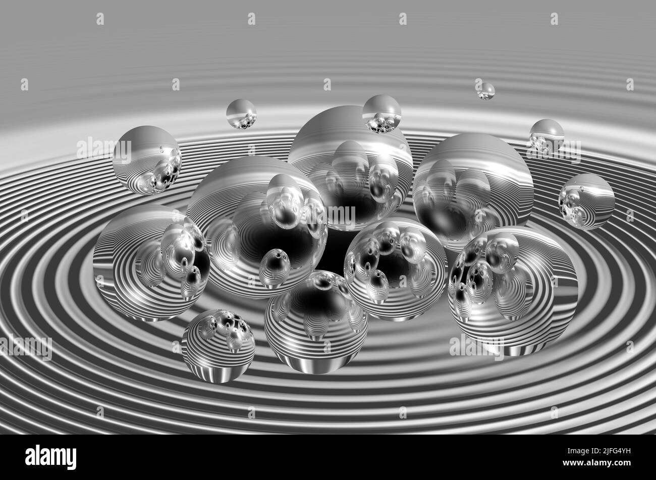 futuristic sphere background wallpaper Stock Photo - Alamy